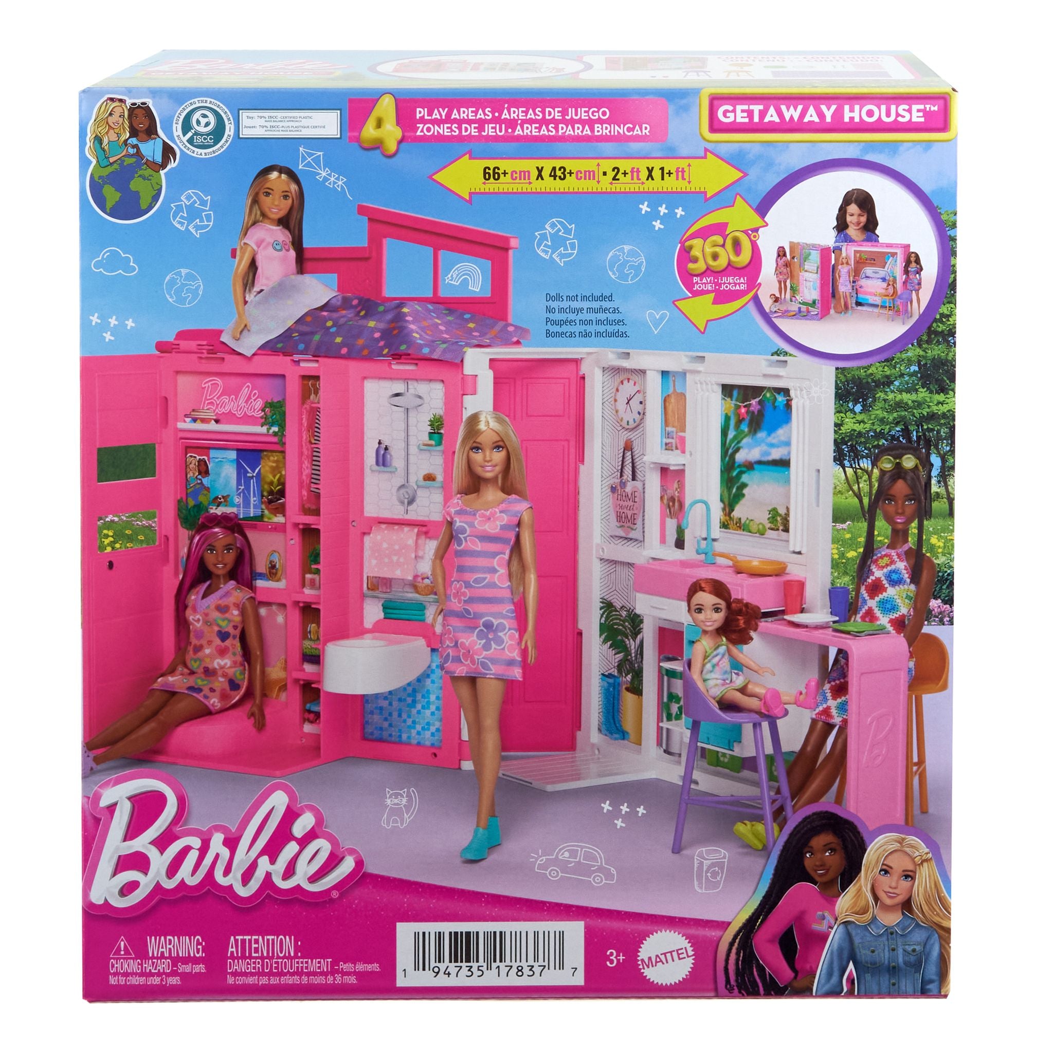 Barbie Getaway House Playset Toyworld Australia